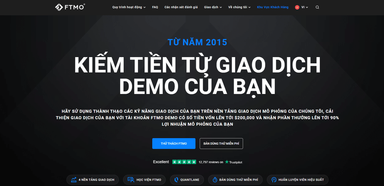 Đánh giá Quỹ FTMO: Quỹ ngon, bổ nhưng không rẻ! | NhaoTrading